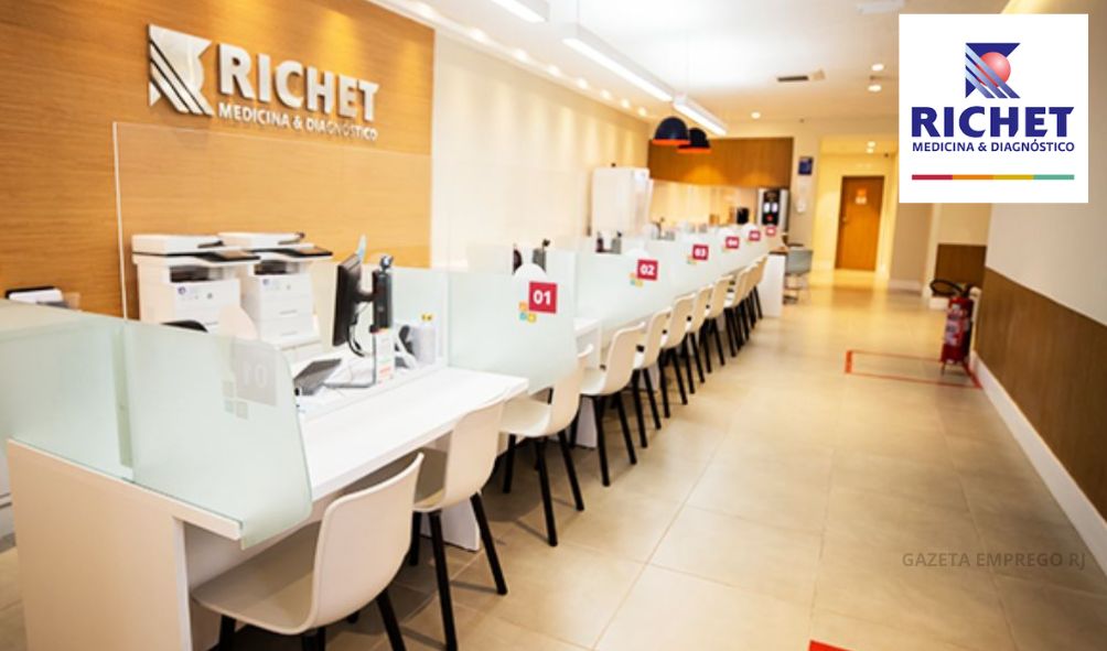LABORATÓRIO RICHET MEDICINA & DIAGNÓSTICO ANUNCIA PROCESSO SELETIVO